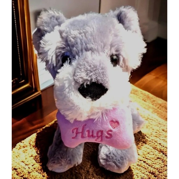 Kellytoy | Toys | Kellytoy Valentine Gray And White Schnauzer Dog Puppy ...